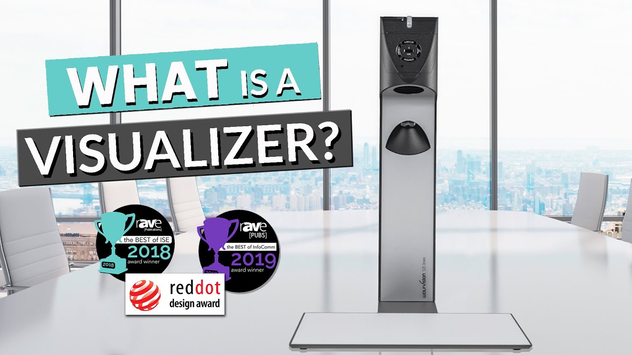 What is a WolfVision Visualizer / document camera? - YouTube