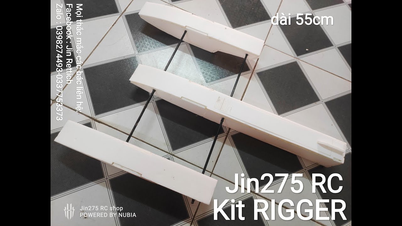 Ráp kit RIGGER 55cm - YouTube