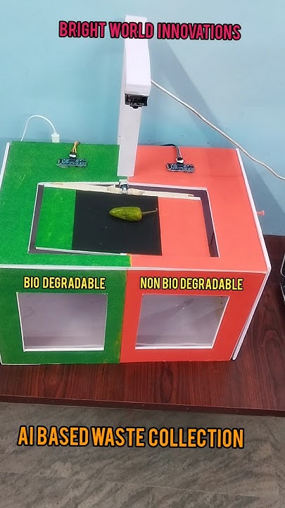 AI POWERED WASTE COLLECTION BOX| ESP32 CAM BASED AI PROJECT - YouTube