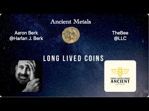 Ancient Metals: Live In The Hive: Aaron Berk talks ancient coins. Ep3 # ...