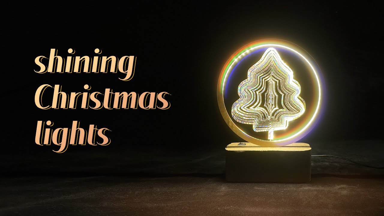 Christmas Lights Series: Sparkling Christmas Tree - YouTube