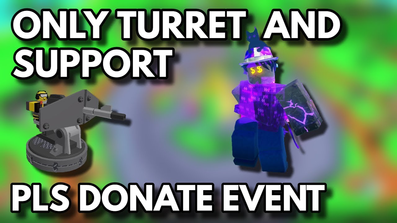 Only Turret and Support Solo Triumph Event| ROBLOX Tower Defense ...