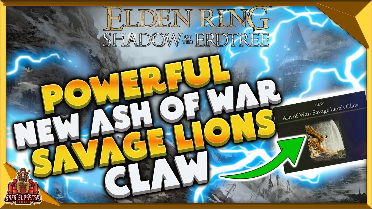 Elden Ring Shadow Of The Erdtree - Savage Lions Claw Ash Of War Location - How To Get It Easy ...