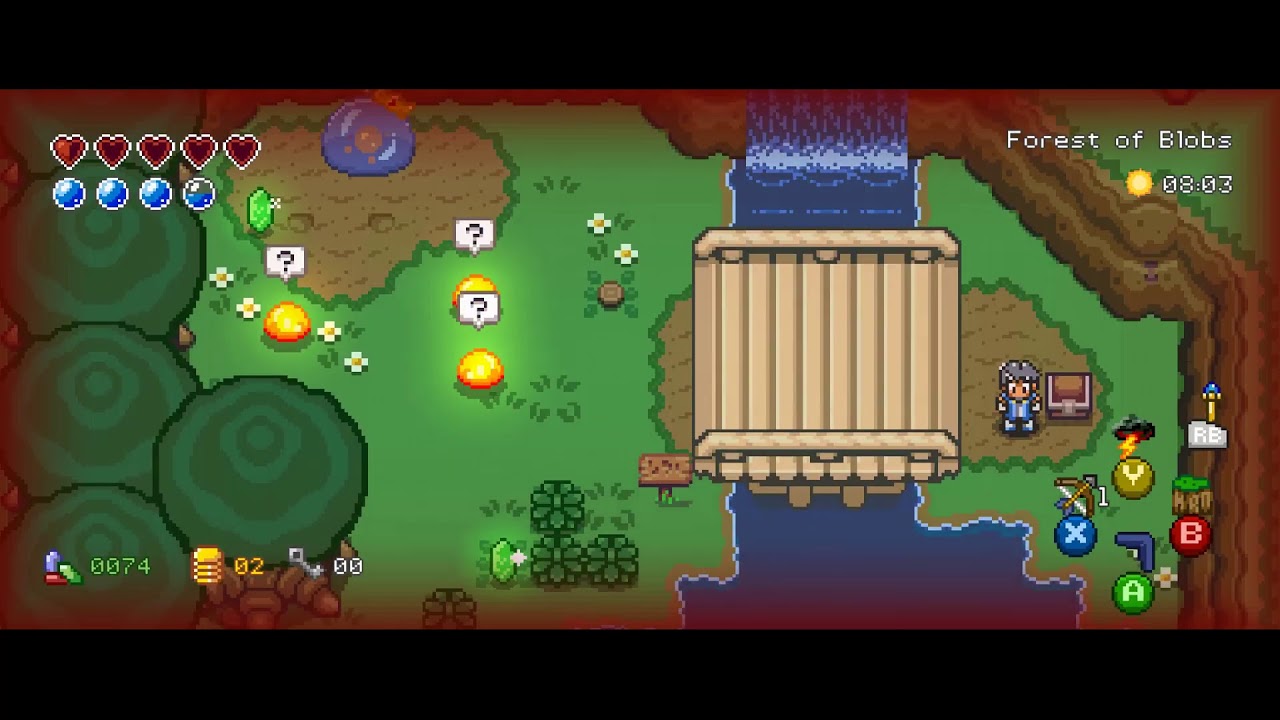 Unity 2D Zelda Engine Testvideo 11 - YouTube