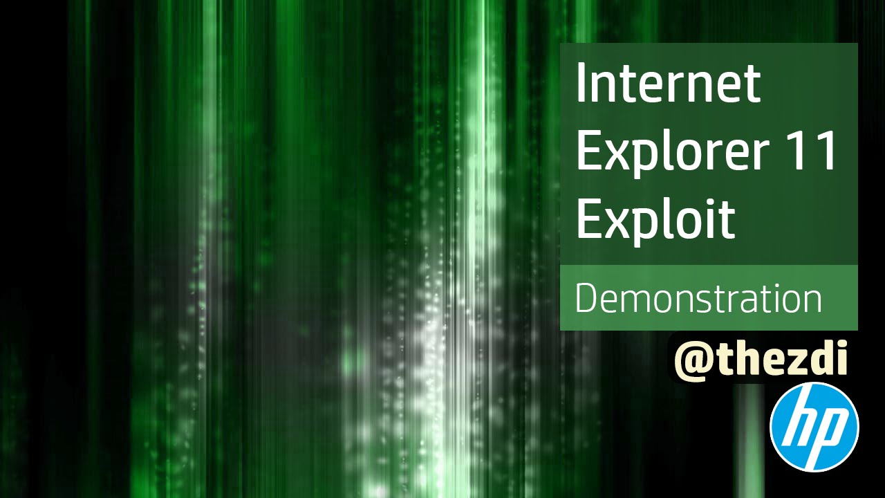Internet Explorer 11 Exploit - YouTube