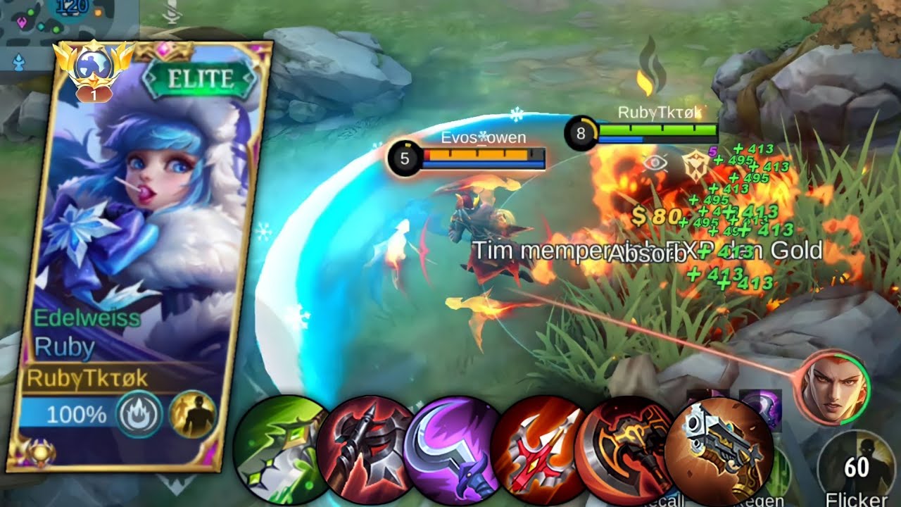 Item Ruby Buat Musuh Takut!! Combo Skill Mematikan Ruby Tktok | Ruby ...
