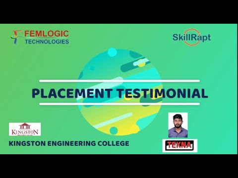 One of our student's placement testimonial !!! - YouTube