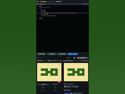 CSS Battle | Daily Targets Solution | 19th October,2023 #css #css3 #codingshorts #shorts # ...