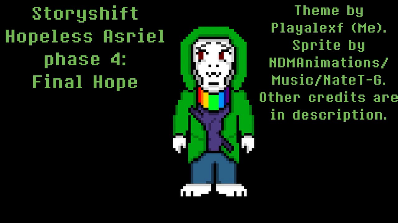 Storyshift Hopeless Asriel phase 4 - Final Hope (Extended) - YouTube
