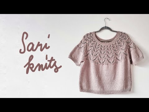 Sari knits 2021e12: April knitting projects