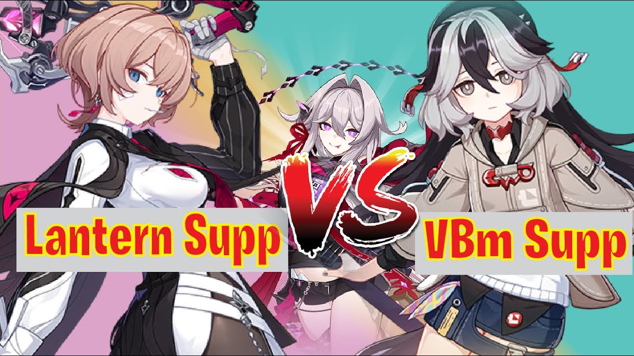 [Hi3 Beta 7.5] Lantern supp Vs Coralie Abyss Comparison - [Honkai ...