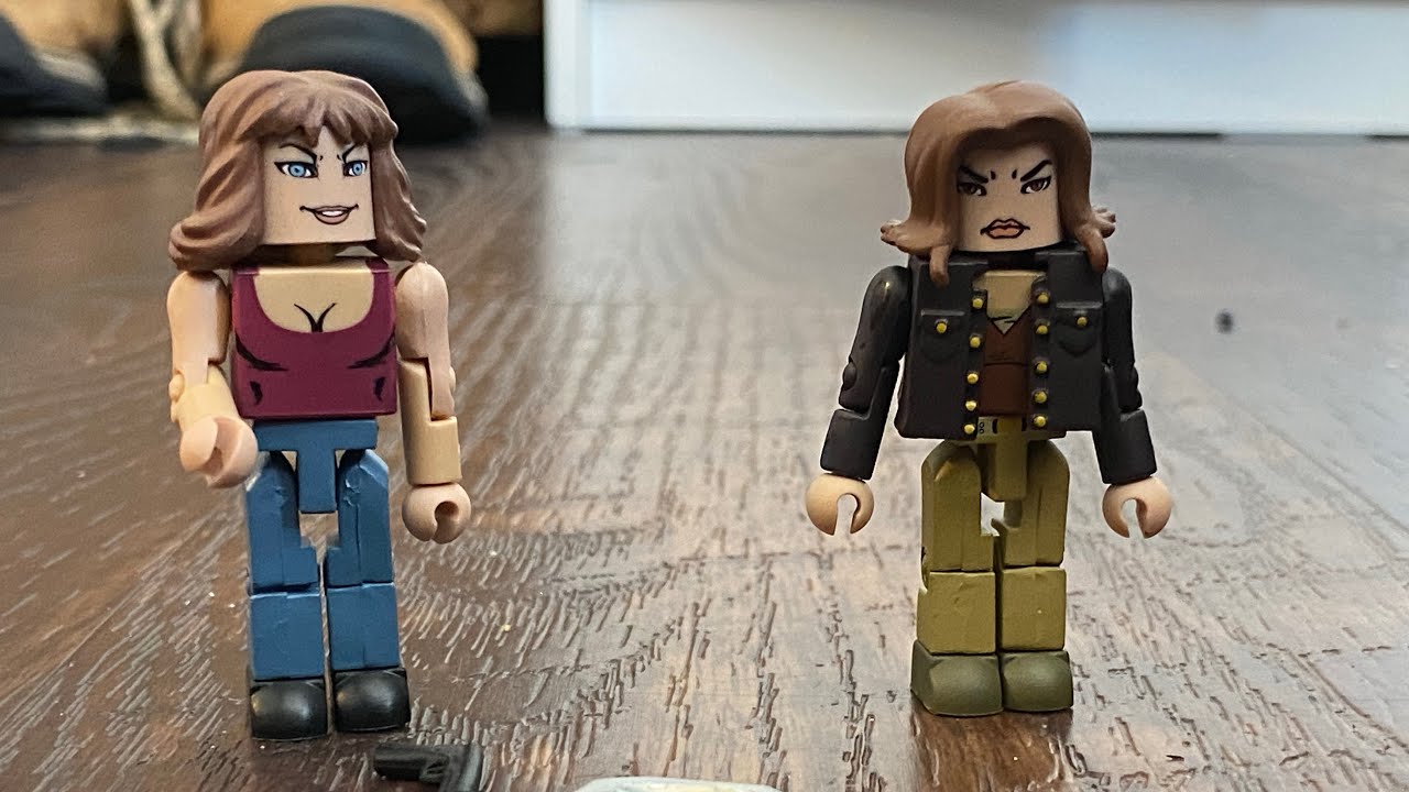 Unboxing of Minimates Battlestar Galactica D’Anna Biers and Sharon ...