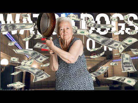 Watch Dogs Legion Grandma Robs Bank (Funny Moments) - YouTube