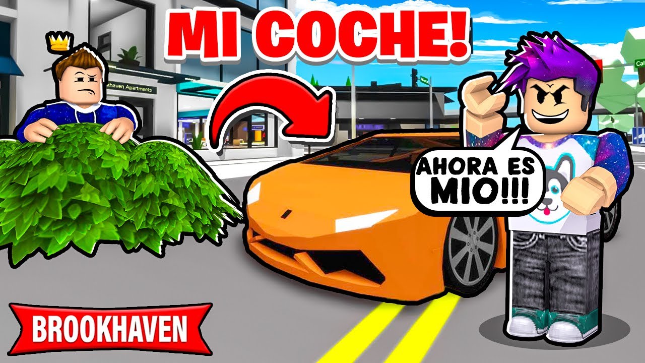 ESTO PASA SI DEJAS EL NUEVO LAMBORGHINI de BROOKHAVEN SOLO! 🤣🏡 - Roblox ...