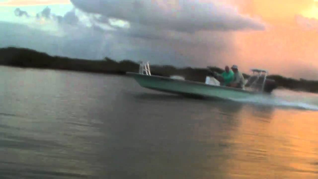 Two Poling Skiffs on the Upper Texas Coast - YouTube