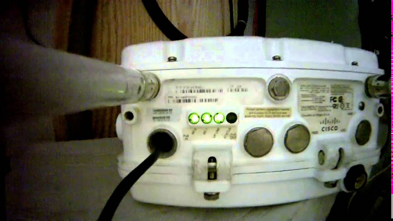 Cisco Aironet 1520 LED Lights - YouTube