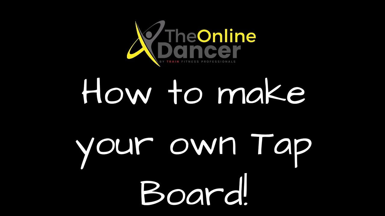 DIY Tap Board for children - YouTube