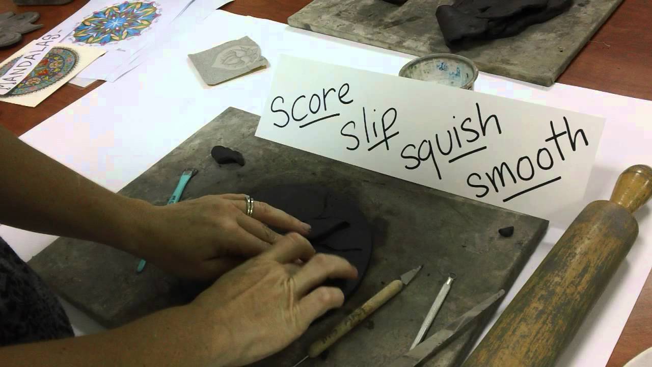 Slab Sculpture: Mandalas in Clay - YouTube