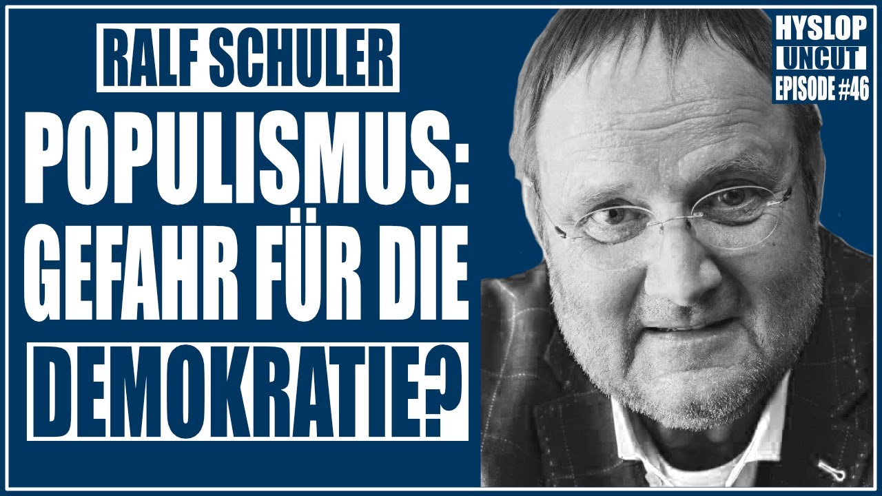Ralf Schuler über Populisten, Medien, Meinungsfreiheit und eine ...