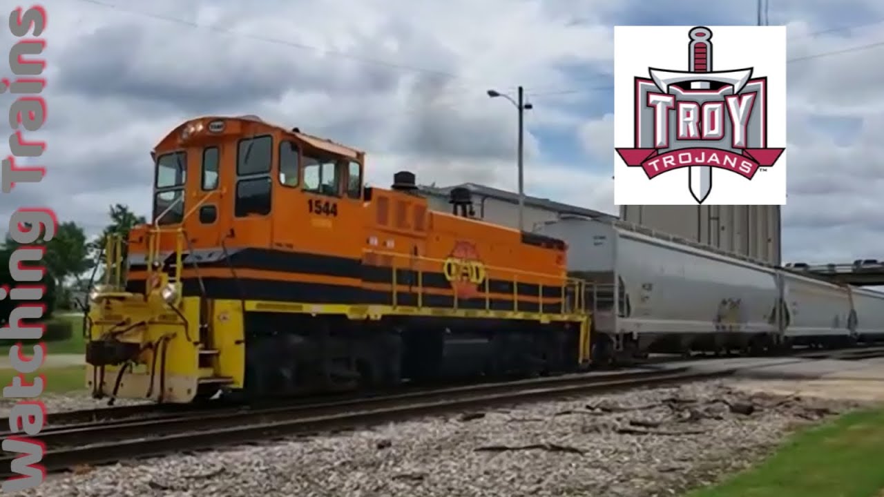 Watching Trains: Troy Double Feature - YouTube