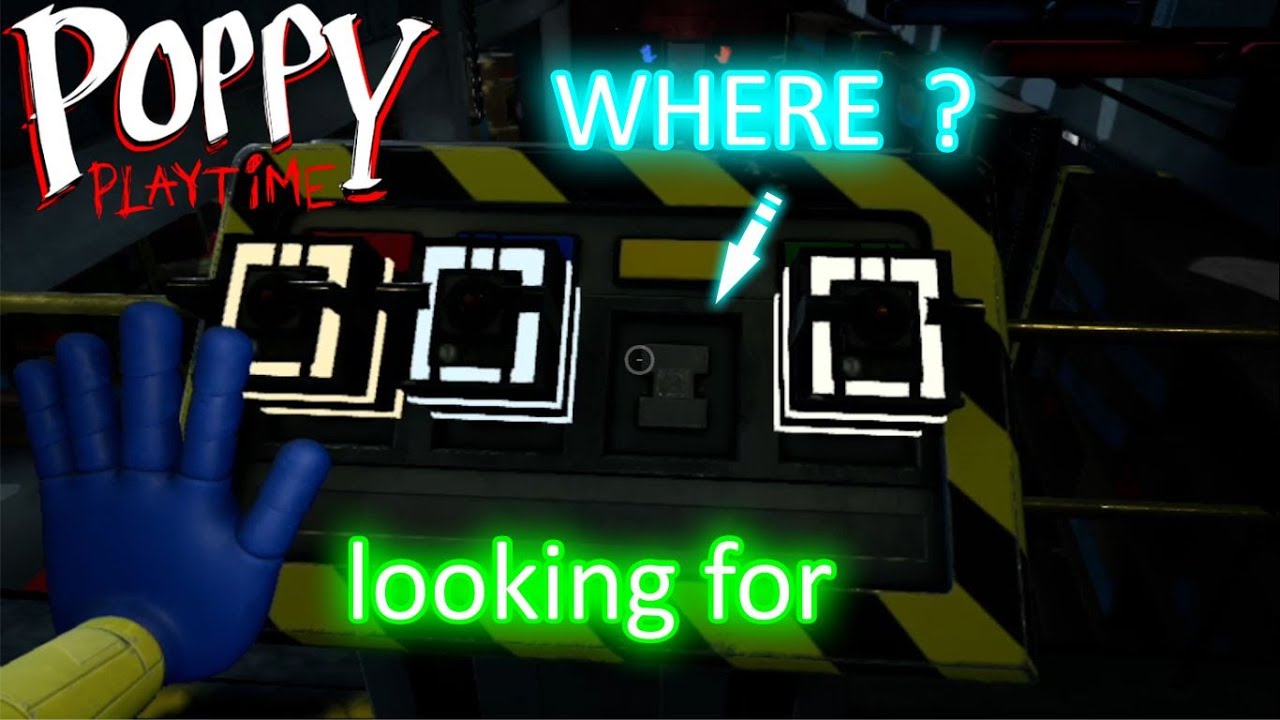 can't find the yellow key / poppy playtime chapter 1 / gameplay #22 ...