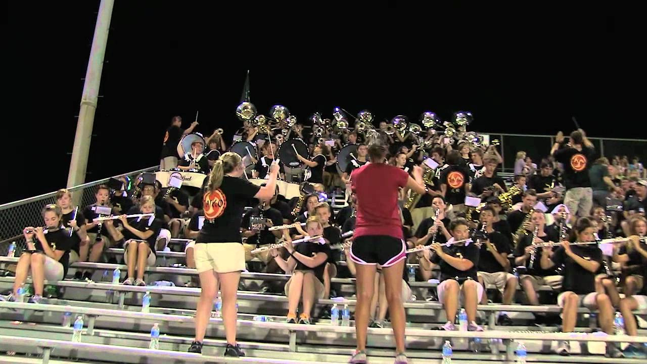 2011-Aug-25 CFHS Band Season Opener Part 2: Music in the stands - YouTube