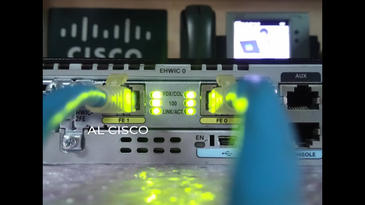 Cisco HWIC 2FE - YouTube
