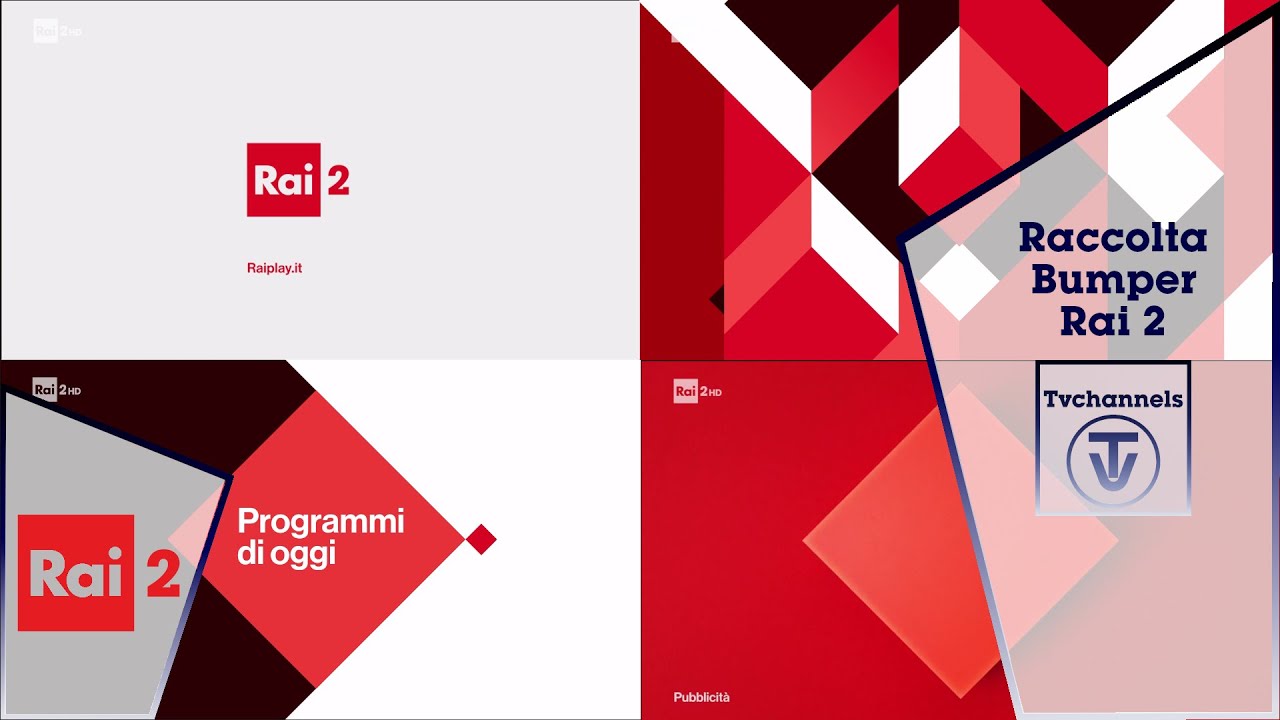 Raccolta bumper Rai 2 - [2021 - oggi] - YouTube