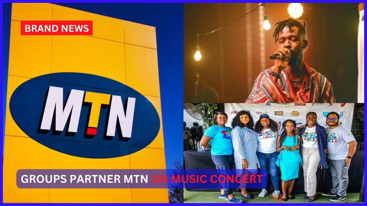 GROUPS PARTNER MTN ON MUSIC CONCERT - YouTube