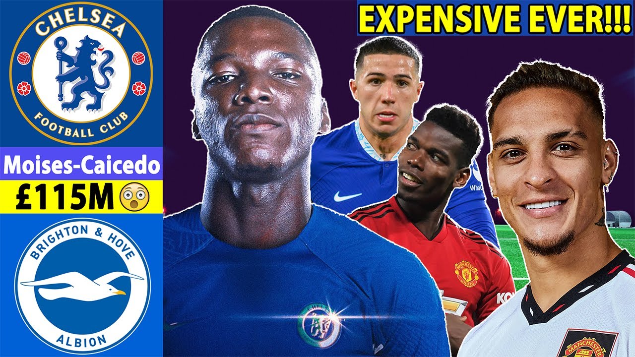The Biggest Premier League Transfer Fees Ever! - YouTube