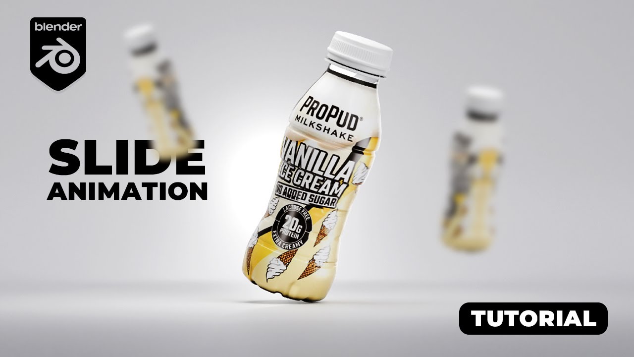 PRODUCT ANIMATION IN BLENDER 4.1 - ”SLIDE ANIMATION" - TUTORIAL # ...