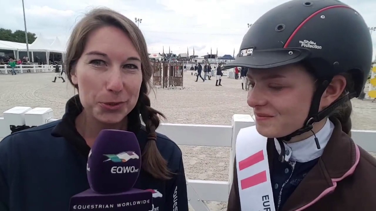 EY Cup Siegerin Michele Ruth im Interview mit EQWOtv - YouTube