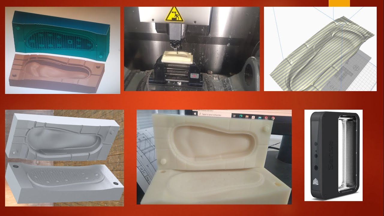 Reverse engineering - Slipper mold prototype - YouTube