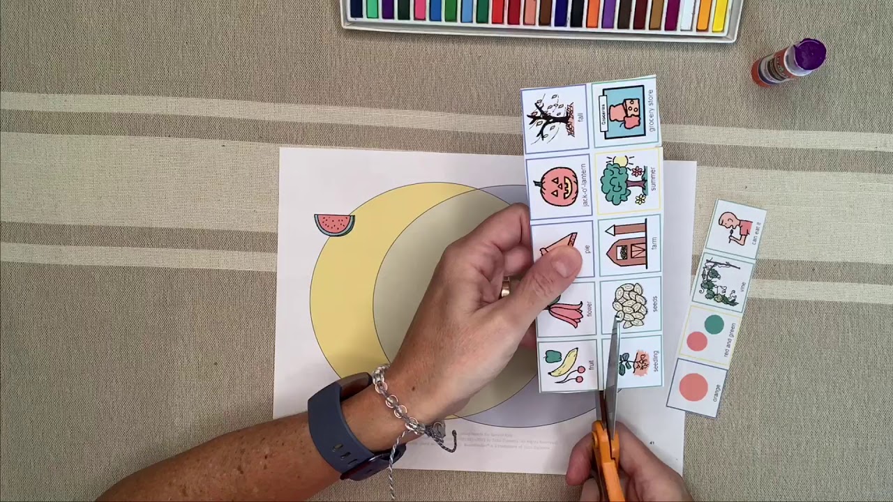 Pumpkin Unit for Special Ed - YouTube