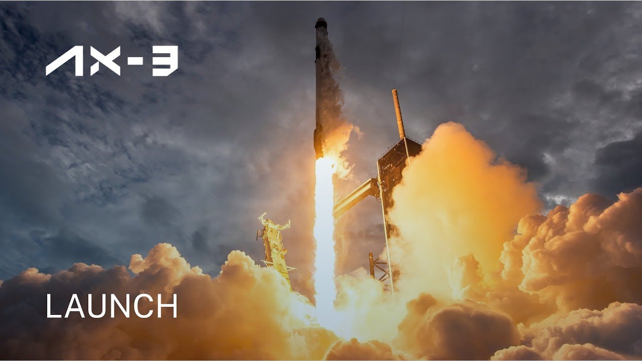 Ax-3 Mission | Launch - YouTube