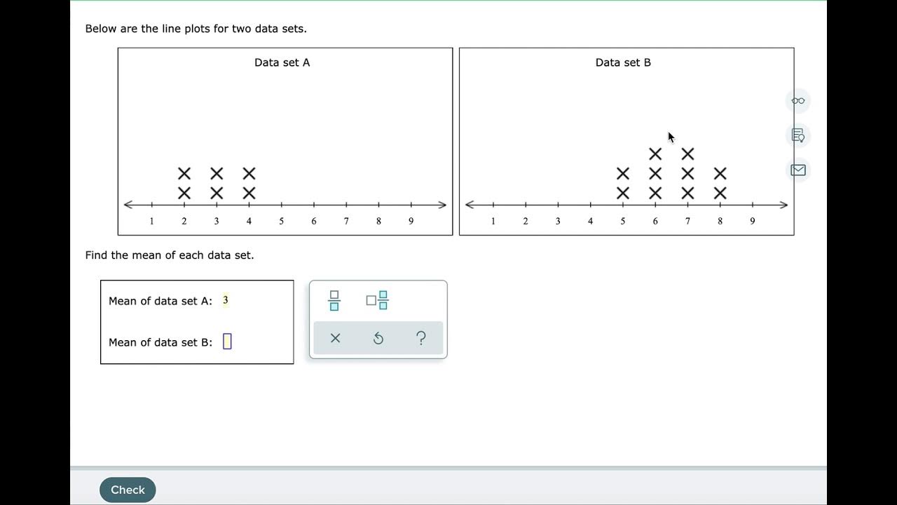 Finding the Mean of a Symmetric Distribution - YouTube