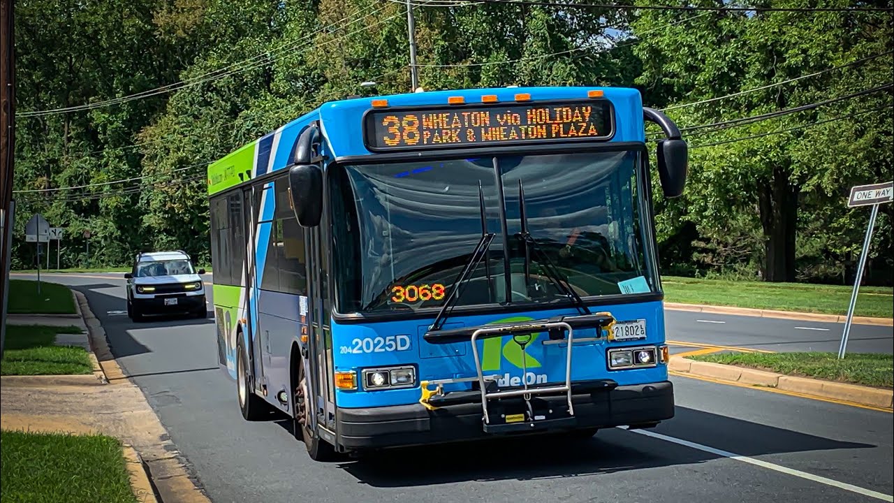 Montgomery County Transit Ride On: 2021 Gillig Advantage LF30 #2025D on ...