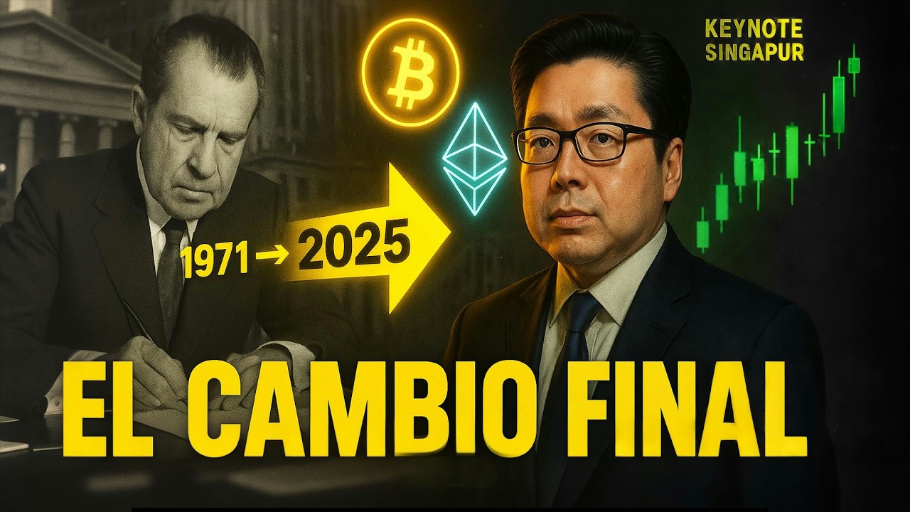Tom Lee — El mayor cambio de Wall Street desde el Patrón Oro — TOKEN2049 Singapur - YouTube