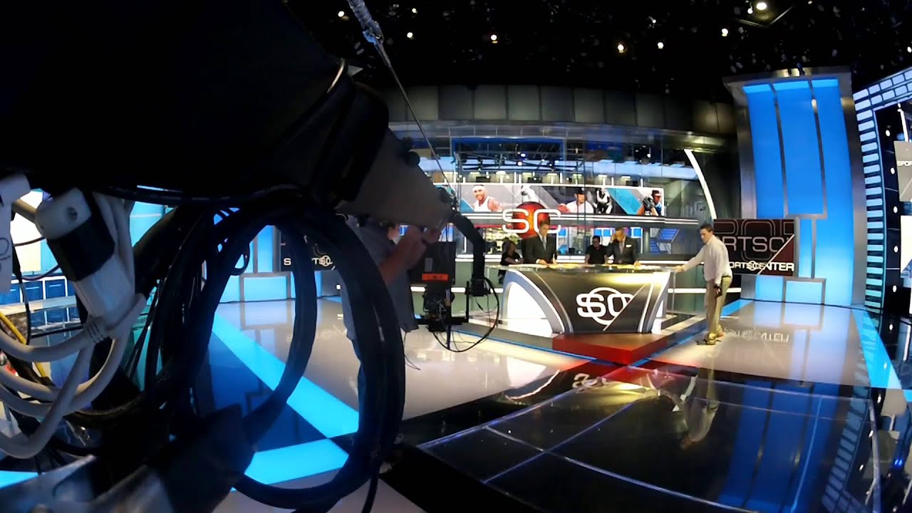 New Sportscenter Set Opening Night 6-22-14 #espn #sportscenter # ...