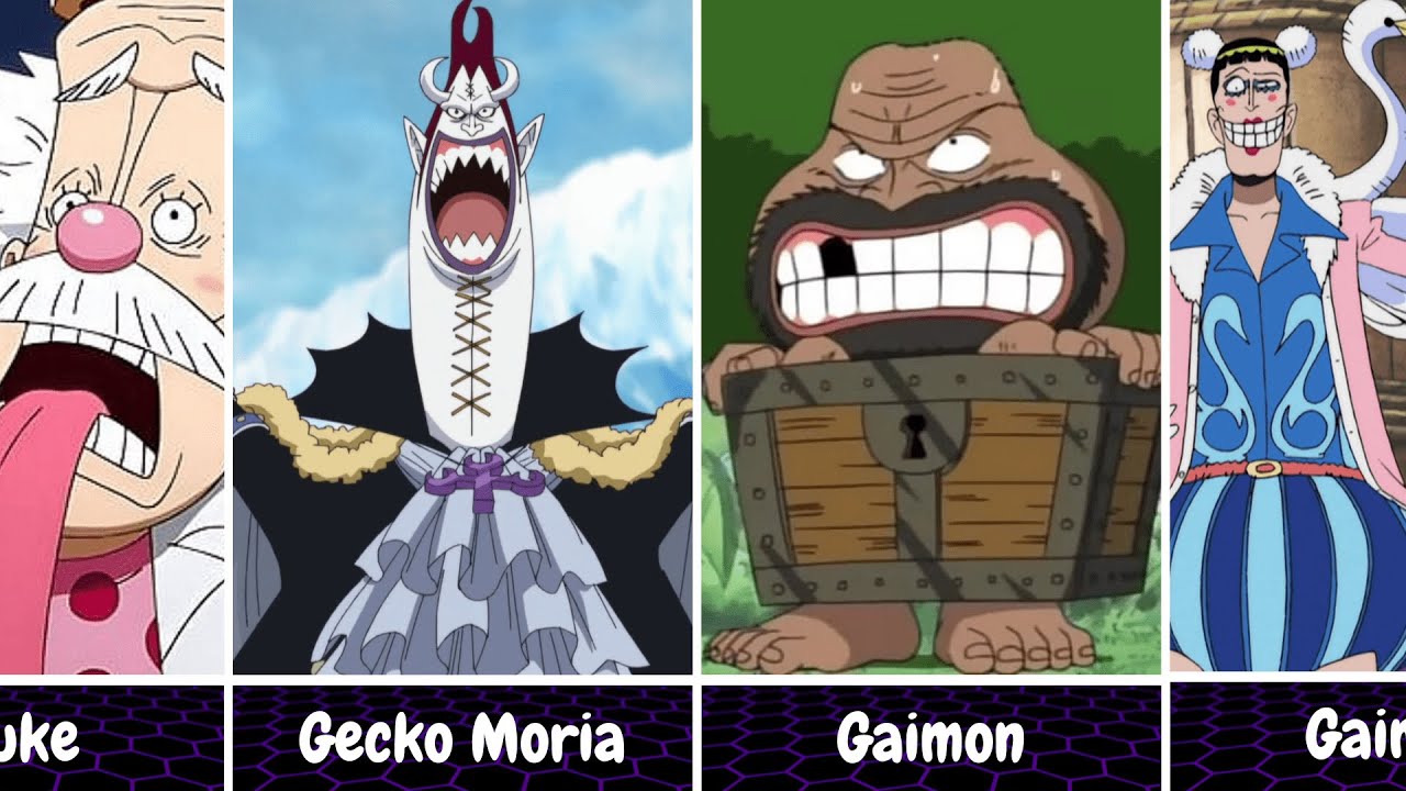 Weirdest Character Designs in One Piece - YouTube