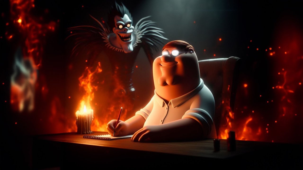 Peter Griffin sings the Death Note opening in Fortnite - YouTube