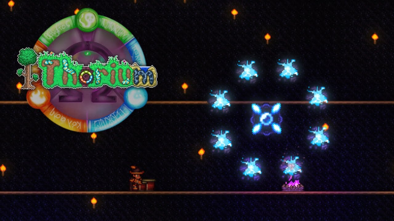Terraria/Thorium mod/Granite Energy Storm/Master mode/Bard class - YouTube