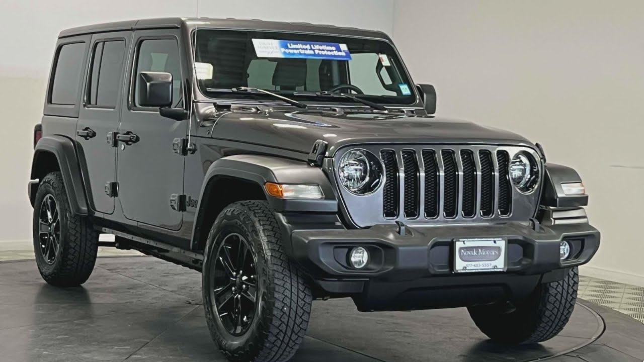 Used 2021 Jeep Wrangler Sport Altitude 1C4HJXDG9MW606920 Farmingdale ...