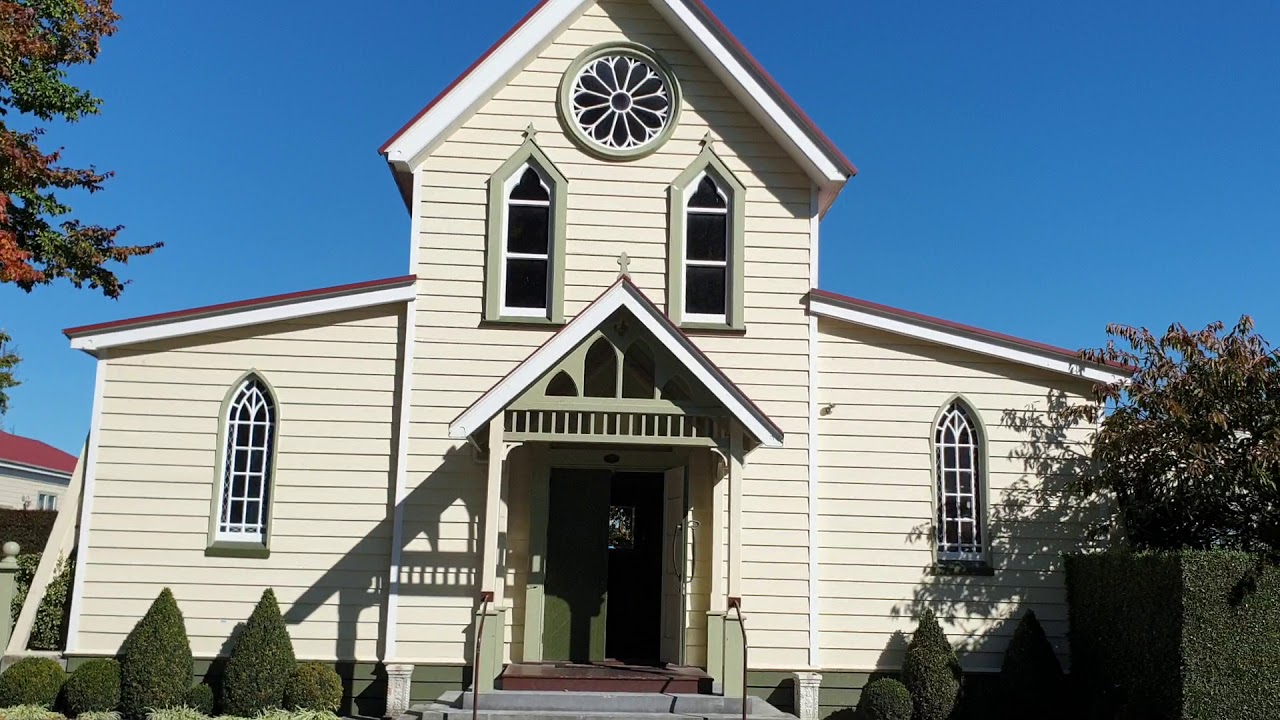 Historic Church at Napier, Nz - YouTube