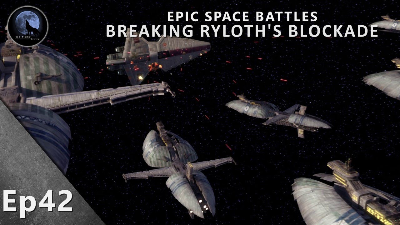 EPIC Space Battle | Breaking Ryloth's Blockade | Star Wars Clone Wars ...