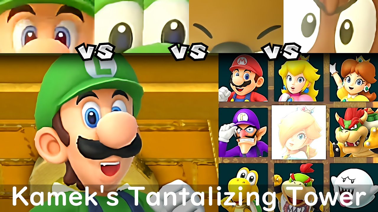 Super Mario Party Luigi vs Yoshi vs Monty Mole vs Goomba #53 - YouTube