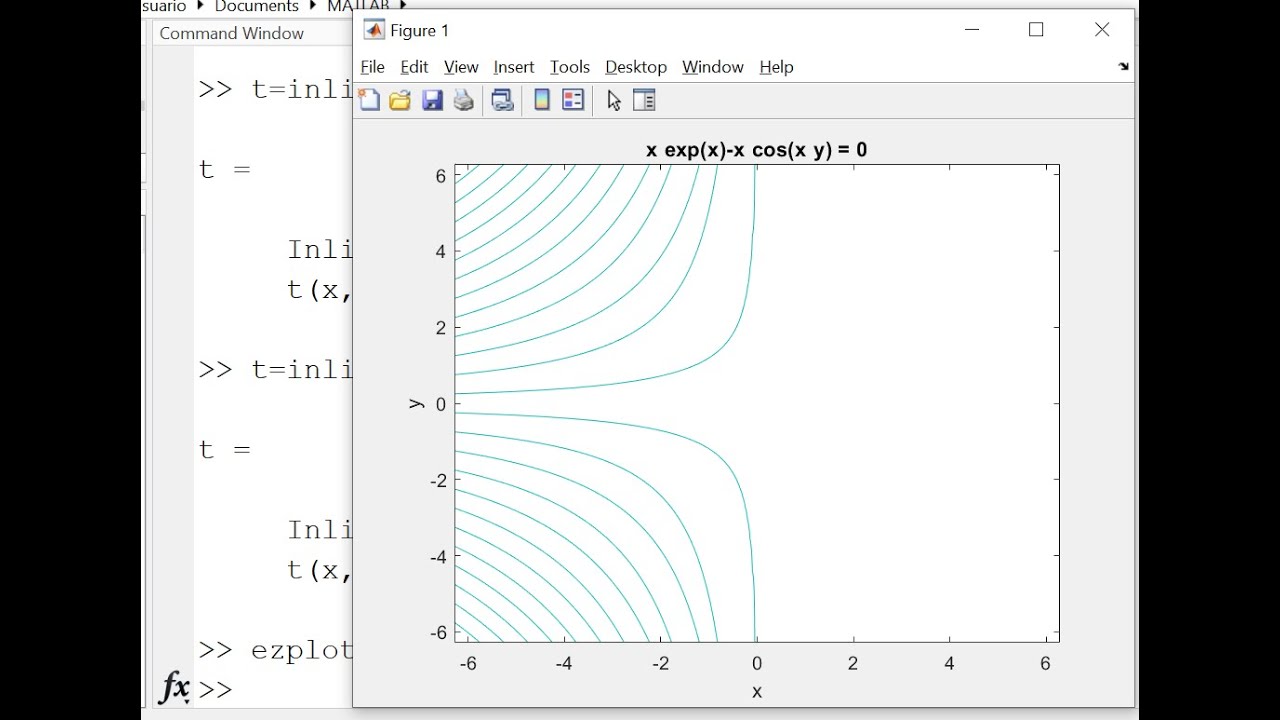 Funciones inline en Matlab - YouTube