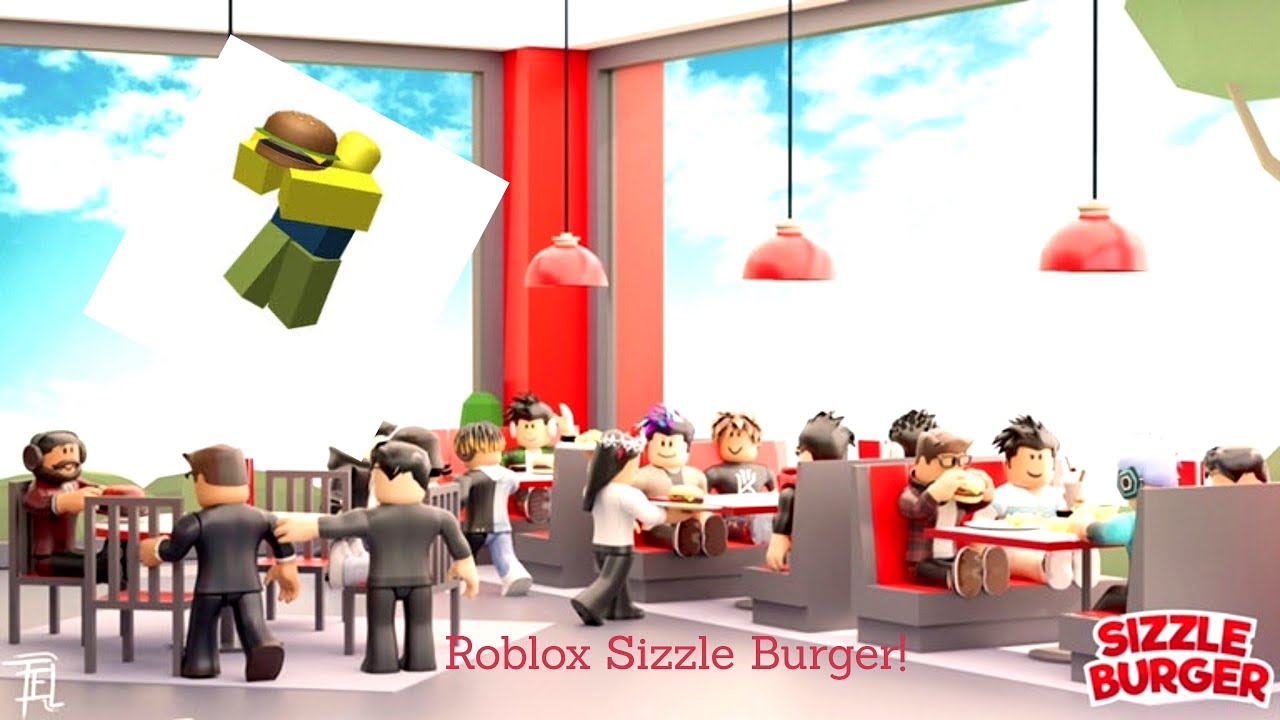 HEY! Wheres my burger?! Wait... i can only type. Roblox Sizzle Burger ...