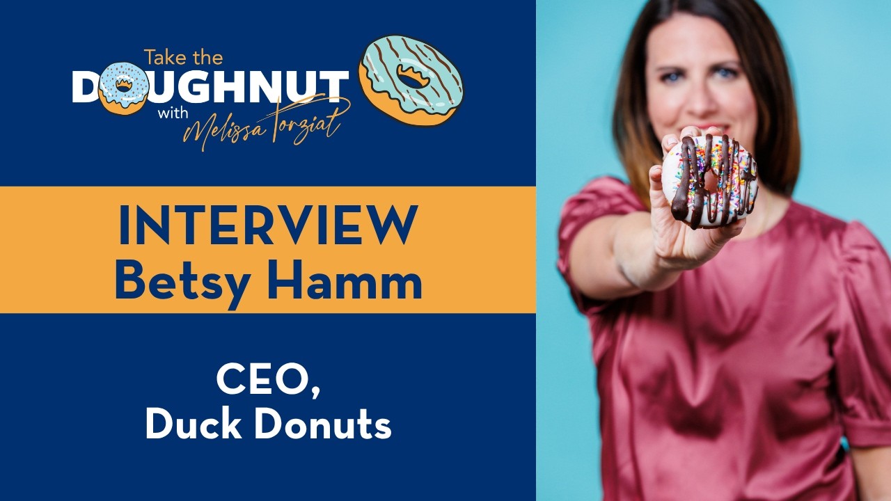Betsy Hamm - CEO of Duck Donuts - Take the Doughnut Interview - YouTube