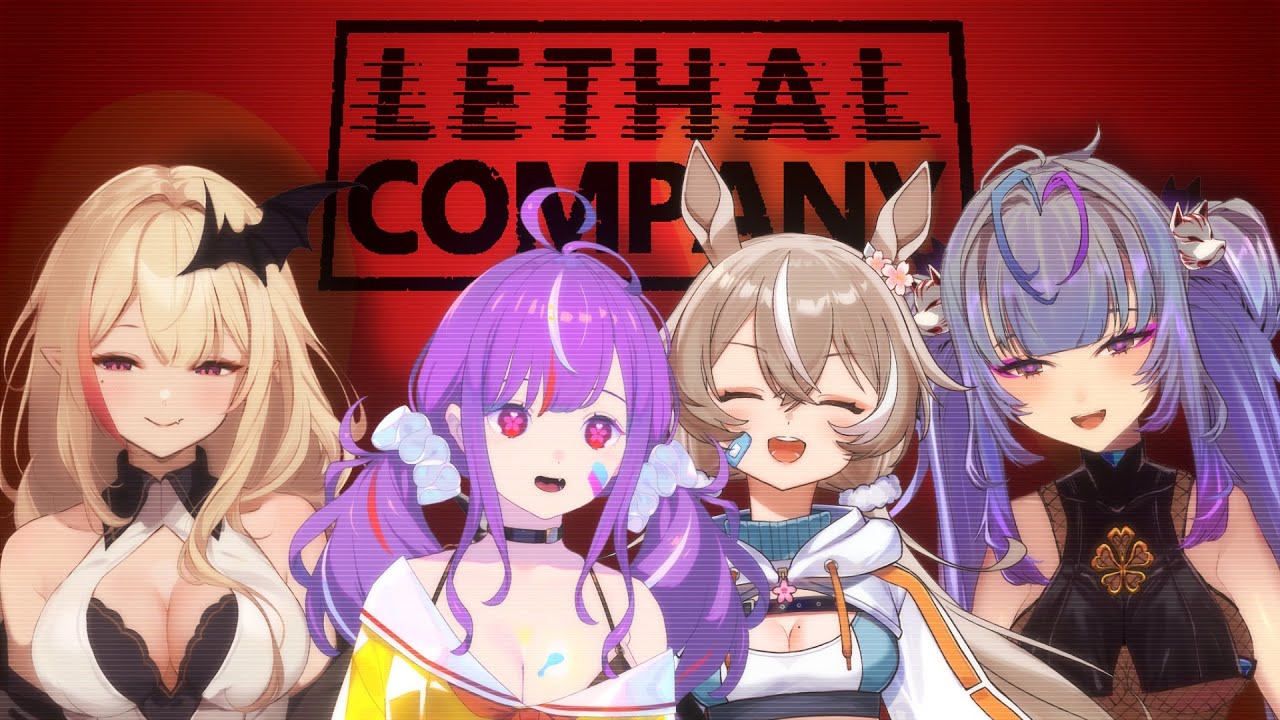 【LETHAL COMPANY】PETALIGHT STRONG TOGETHER!! 【Kou Mariya | V4Mirai ...